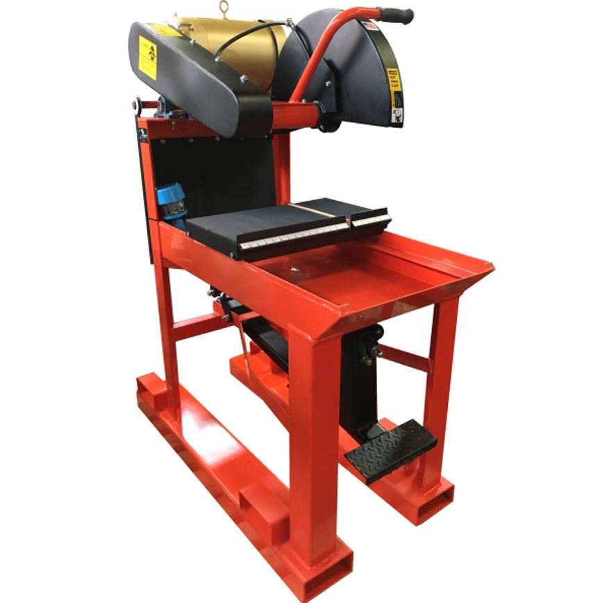 Masonry Block Cutter Saw 20" Blade Capacity with Honda GX390 ...