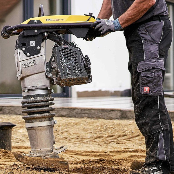 Wacker 4-Stroke Rammer with 280 mm Shoe for Soil Compaction BS68-4Ab/2 ...