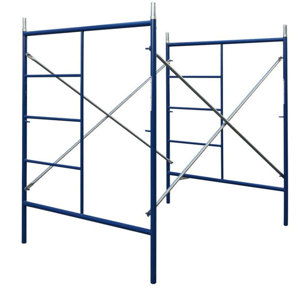 5Ft x 5Ft x 10 Ft. Long - 1 Story Steel Mason Scaffold Tower With Galv ...