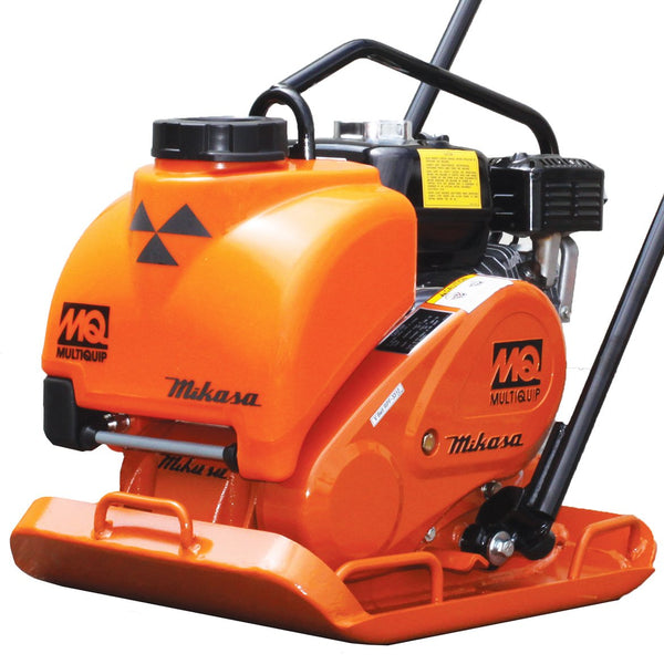 Multiquip MVC82VHW Honda GX160 Plate Compactor with Water Tank, 18" Wi ...